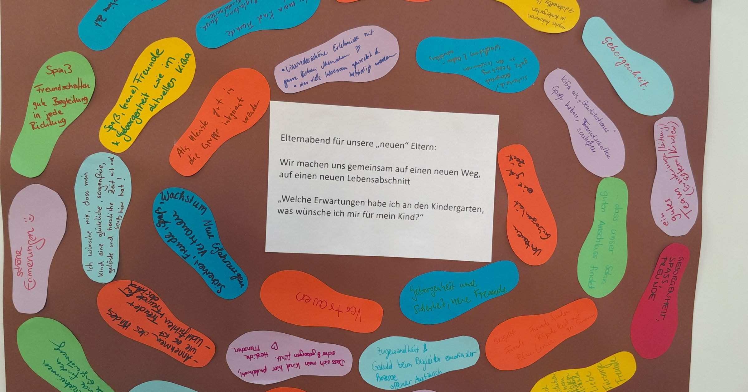 Wir machen uns gemeinsam auf den Weg..